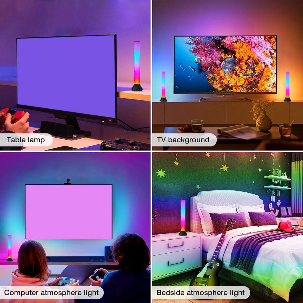 Satın alın PC Oda Dekorasyonu için 2xSmart LED Işık Barları Play Bar ve ...