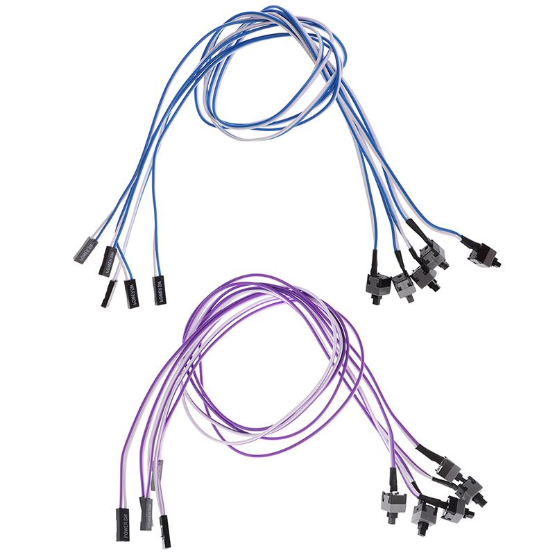 Buy 5Pcs Replacement Computer Motherboard On Off Reset Button Switch ...