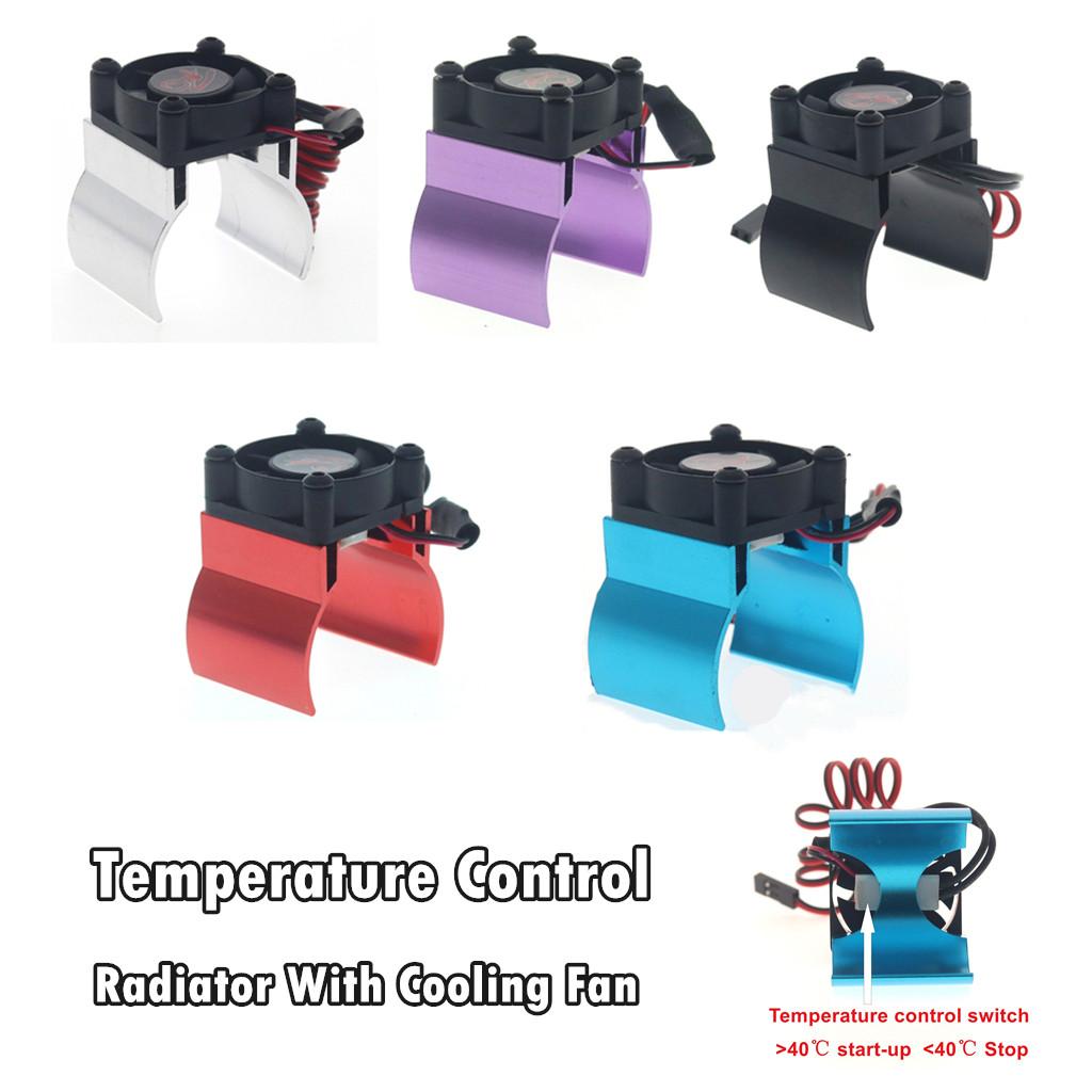Buy [EA] HeatSink Radiator Cooling Fan Sensor For RC Car 540/550/3650 ...