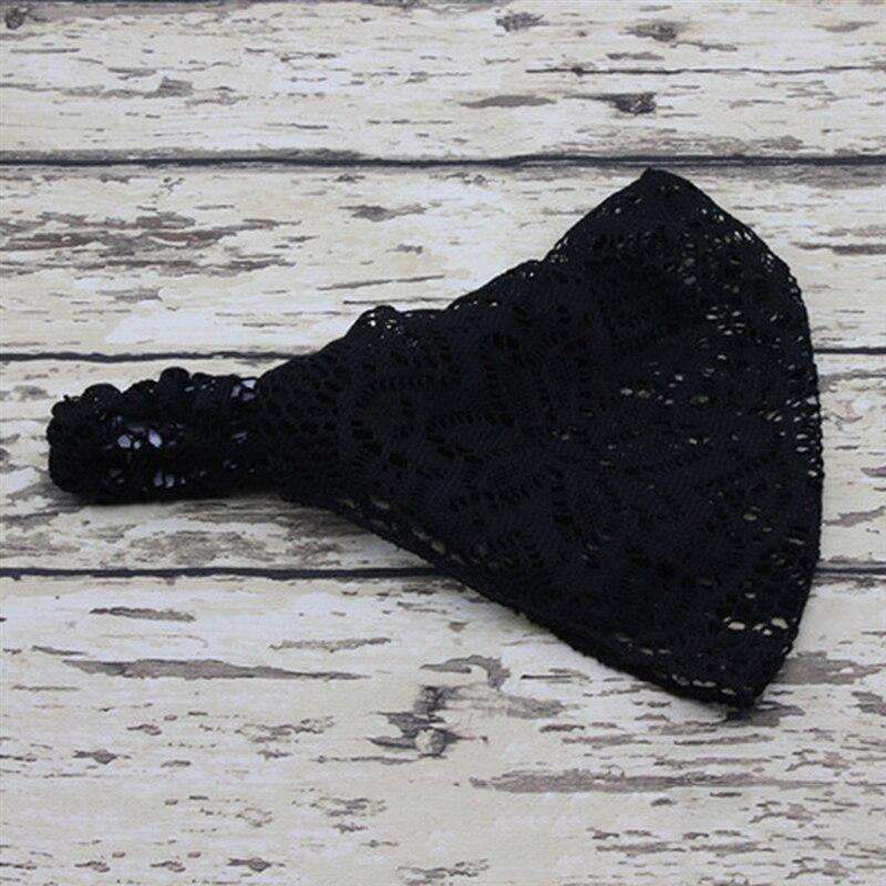 Buy Women's Girls Elastic Lace Headband Headbend Hair Accessories at ...