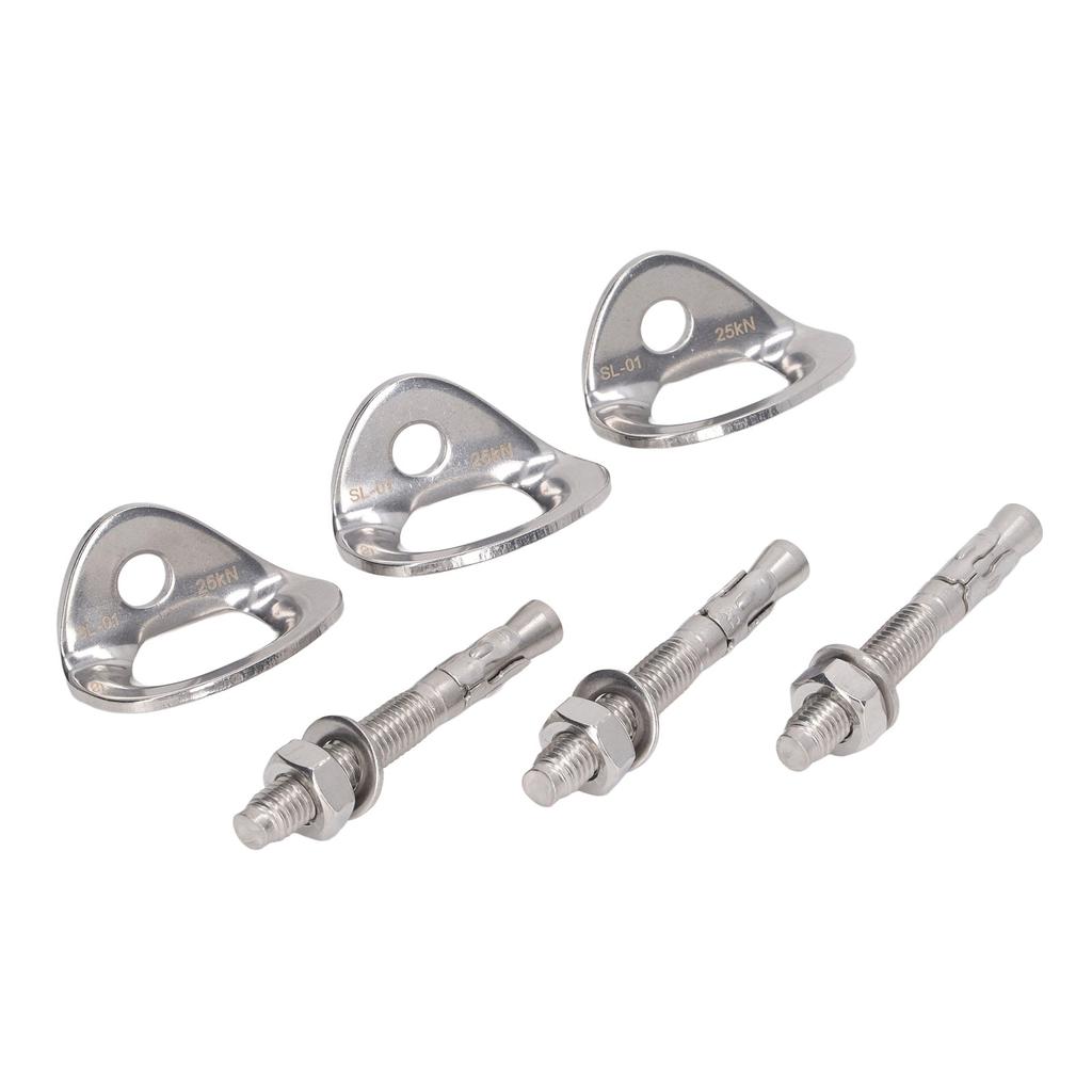 Satın alın 3Pair Rock Climbing Bolt Hanger Stainless Steel Climbing ...