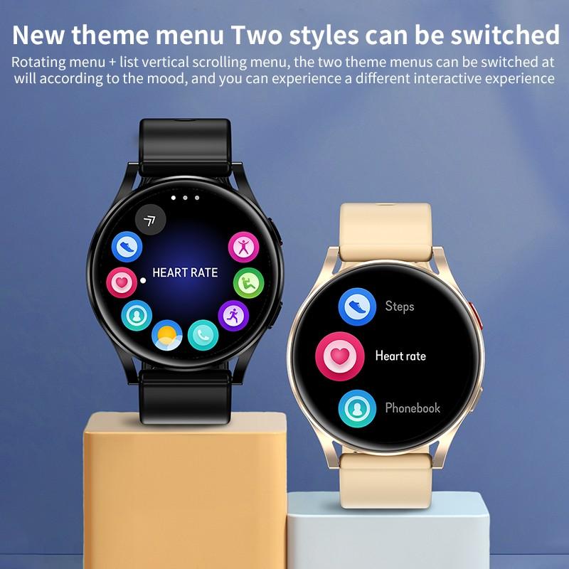 Buy P30 1.3-Inch Circle Full Touch Bluetooth Call Heart Rate / Blood ...