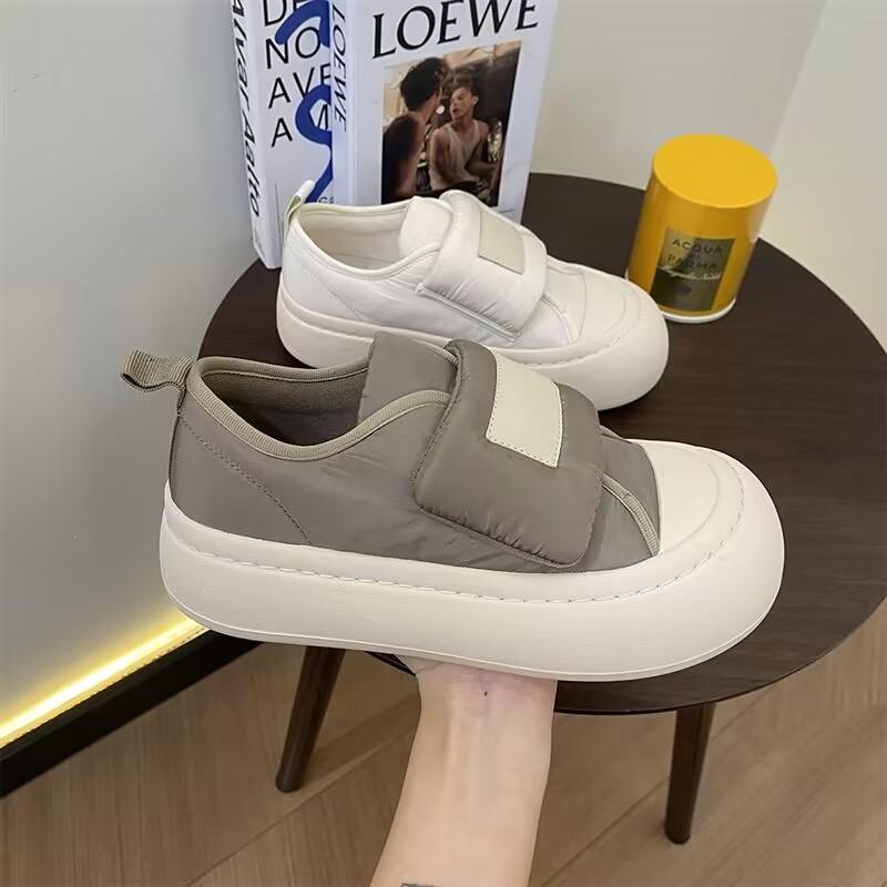 Cheap Women's Style Small White Shoes Round Toe Shoes Flat Casual ...
