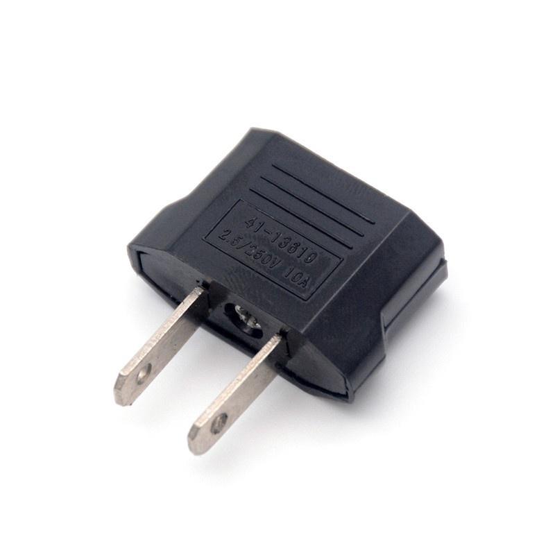 Buy Double Flat Double Round European Standard To Travel Guide Plug at ...