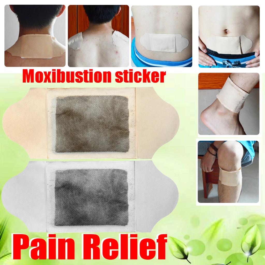 Buy Moxibustion Sticker Self Heating Patch Neck Back Shoulder Pain ...