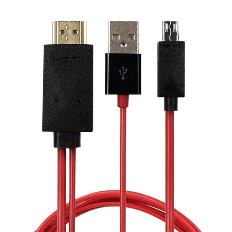 Android to HDMI Adapter 11pin to HDMI 1080P HD TV Cable Adapter for ...