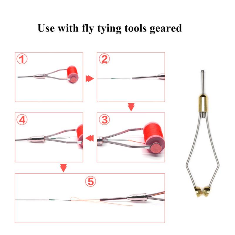Buy Finisher Fly Tying Bobbin Thread Holder Fishing Fllies Lure Bait ...