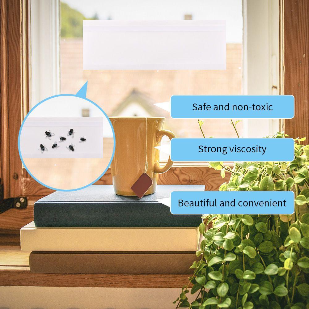 Buy 20Pcs Convenient Trap Bug Sticker Household Window Flies Trap ...