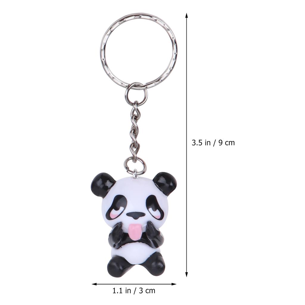 Cumpără 8Pcs Cartoon Panda Keychains Portable Delicate Creative ...