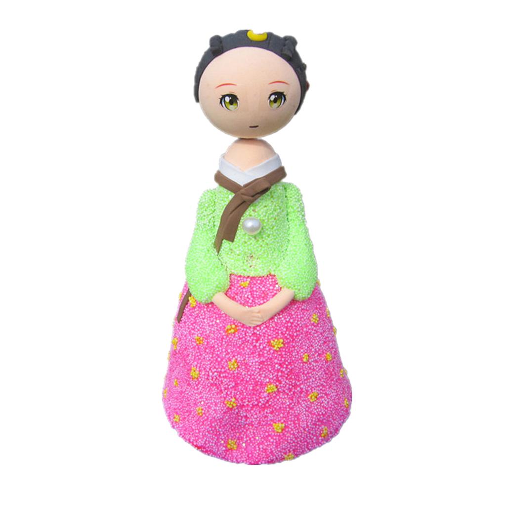 Buy Adorable Handmade Clay Dolls Princess Doll Model With DIY Making ...