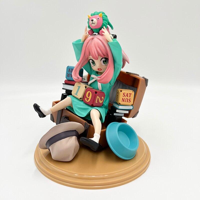 Buy 15cm Spy ×Family Anya Forger Anime Figure Block Calendar Anya ...