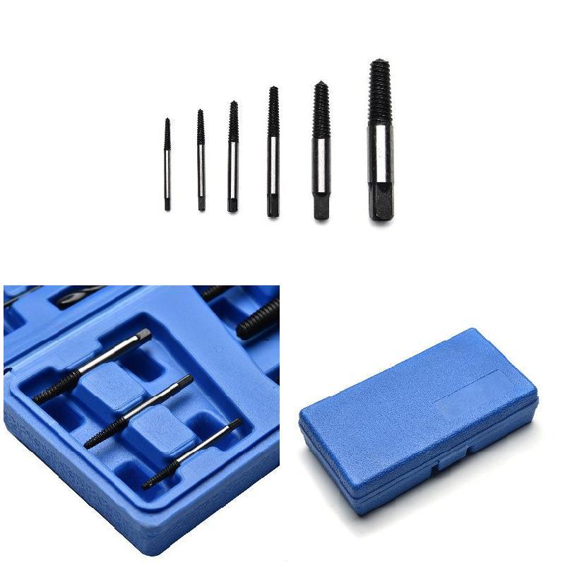 Buy Tools 12Pcs Puller Drill Screw Damaged Bits Remover Screw Extractor ...