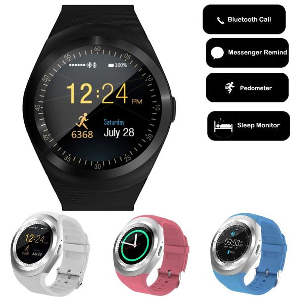 Buy Y1 Reloj Inteligente Bluetooth Smartwatch Passometer Fitness ...