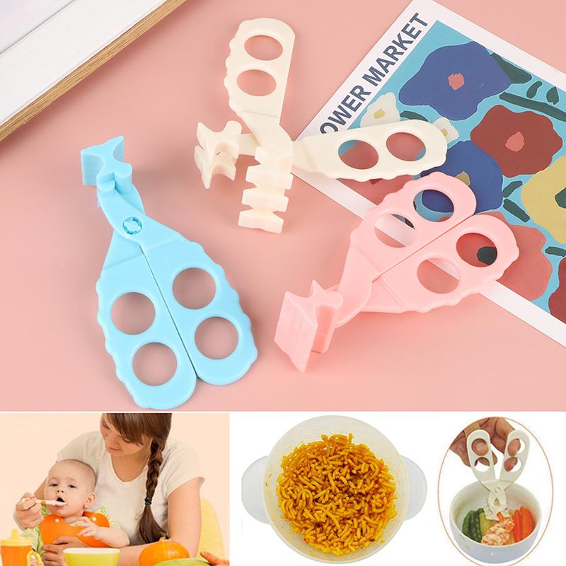 Buy 1Pc Baby Food Scissors Cutter Masher Chopper Multifunctional Food ...