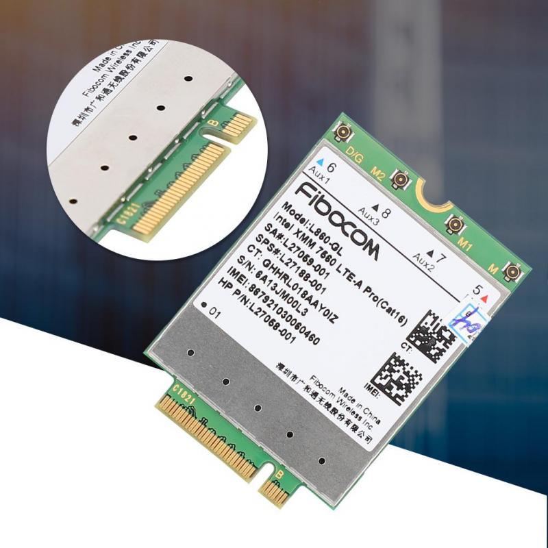 Fibocom Cat16 1Gbps L860-GL 4G LTE Modülü 4x4 MIMO 256QAM LTE-A ...
