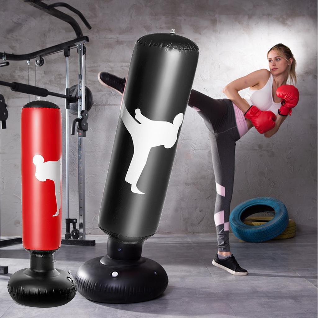 Buy Boxing Column Tumbler 160CM Pressure Relief Inflatable Boxing Bag ...