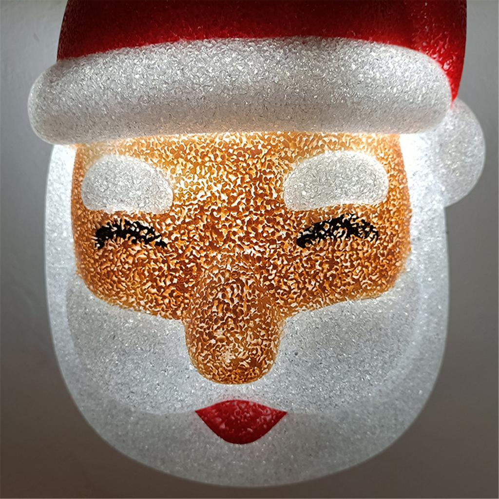 Christmas Santa Head Lampshade Door Hanging Production Custom Snowman ...