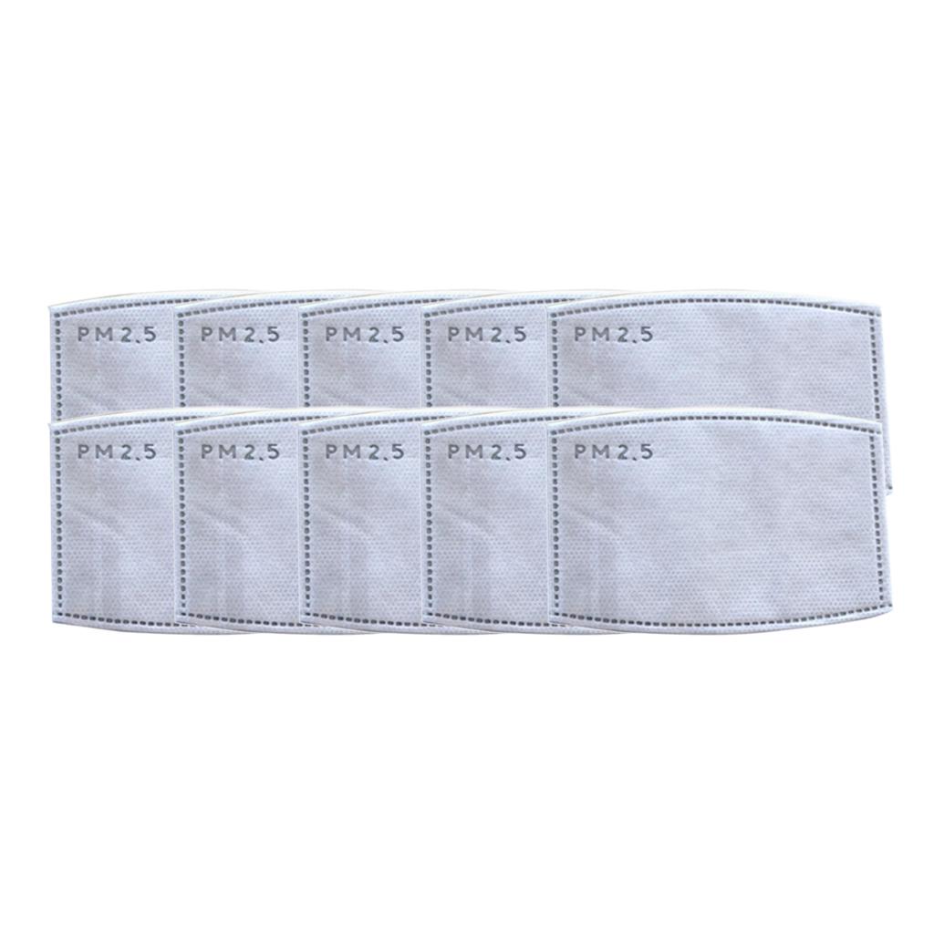 Buy 10pcs Anti PM2.5 Filter paper Haze mouth Mask dust Health Care at ...