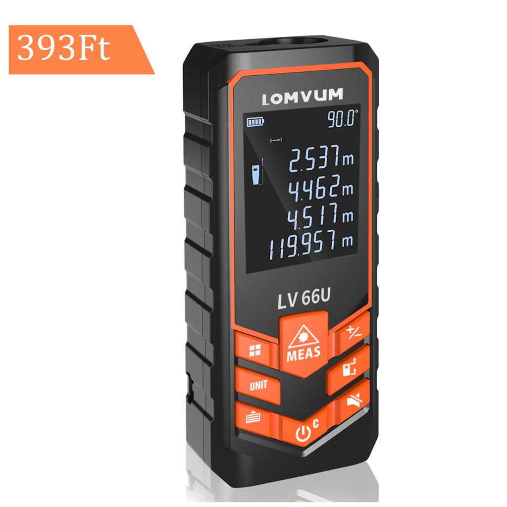 LOMVUM Laser Measure 120M Automatic Range Finder Uygun Fiyatl Sat n
