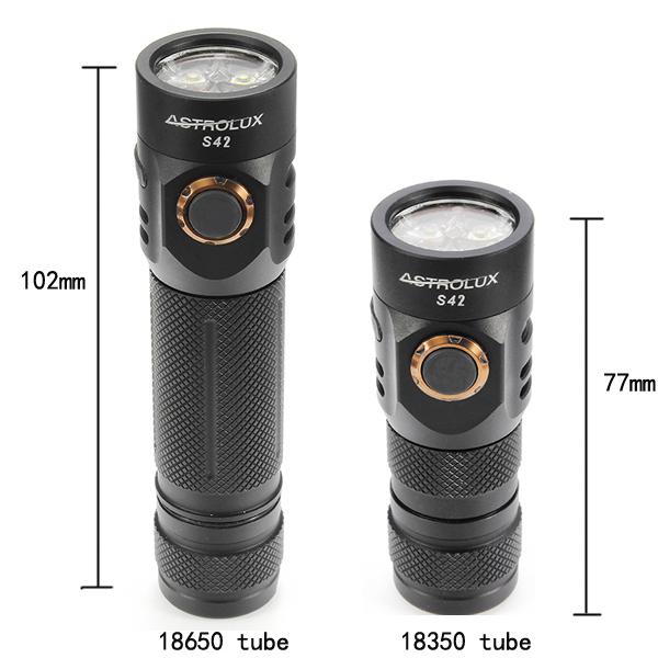 Buy Astrolux S42 2023LM Outdoor Rechargeable Waterproof LED Flashlight ...