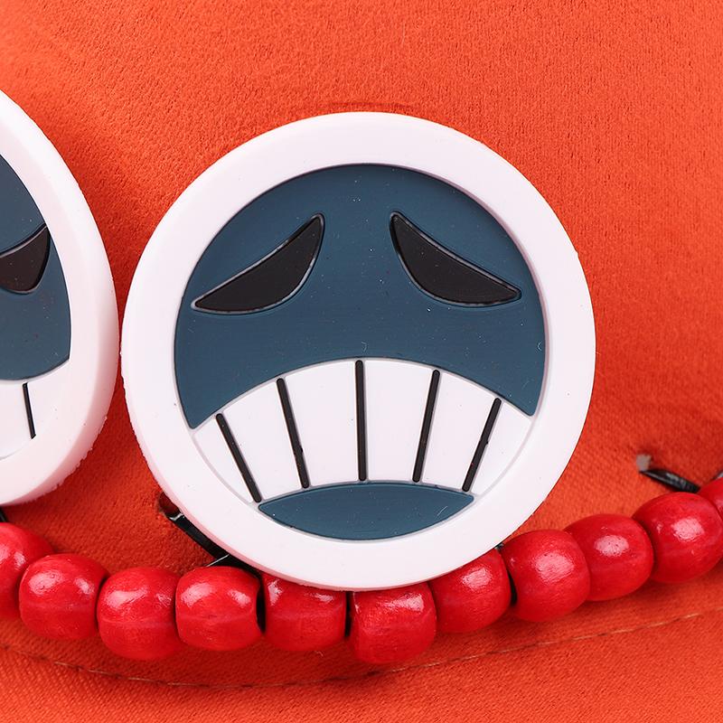 Buy One Piece Portgas D Ace Hats Anime Cosplay Cowboy Cap For Men Women ...