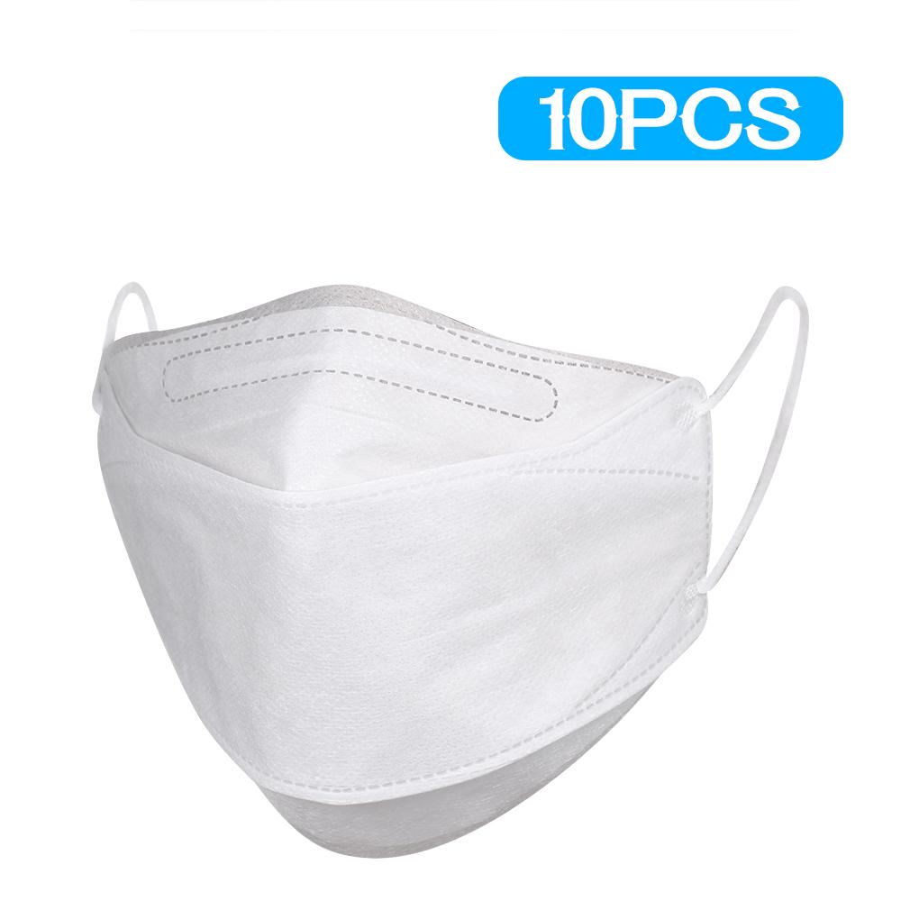 Buy 10PCS Disposable KN95 Mask Mouth Face Filtration Cotton Mouth Masks ...