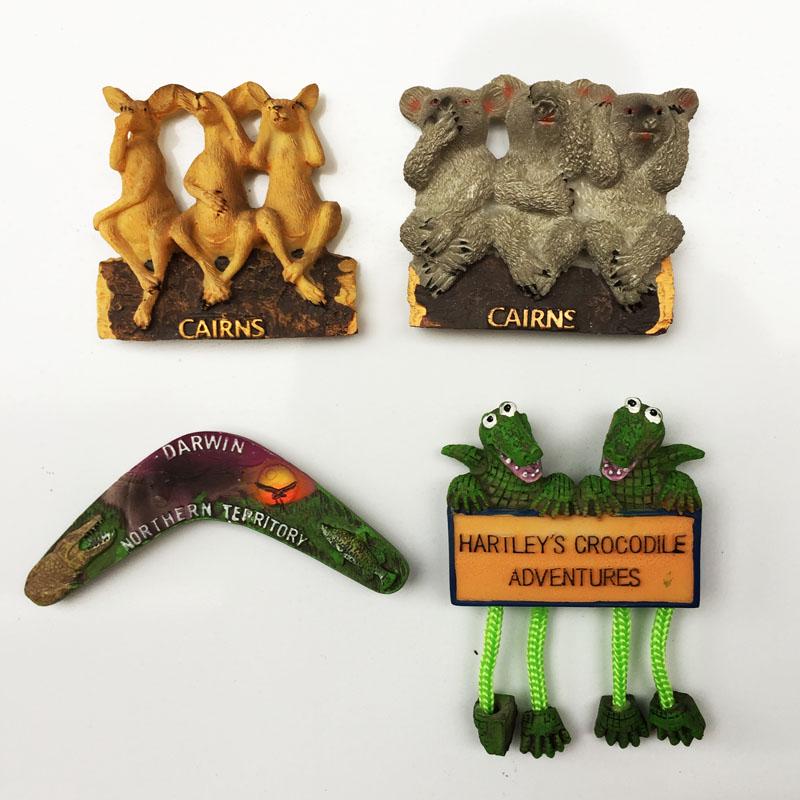 Buy Australian Kangaroo Koala Fridge Magnet Souvenir Refrigerator ...