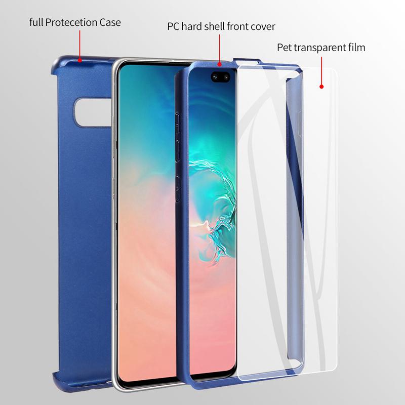 Buy For Samsung A70 Full Protective Case Hard PC + Screen Protector ...