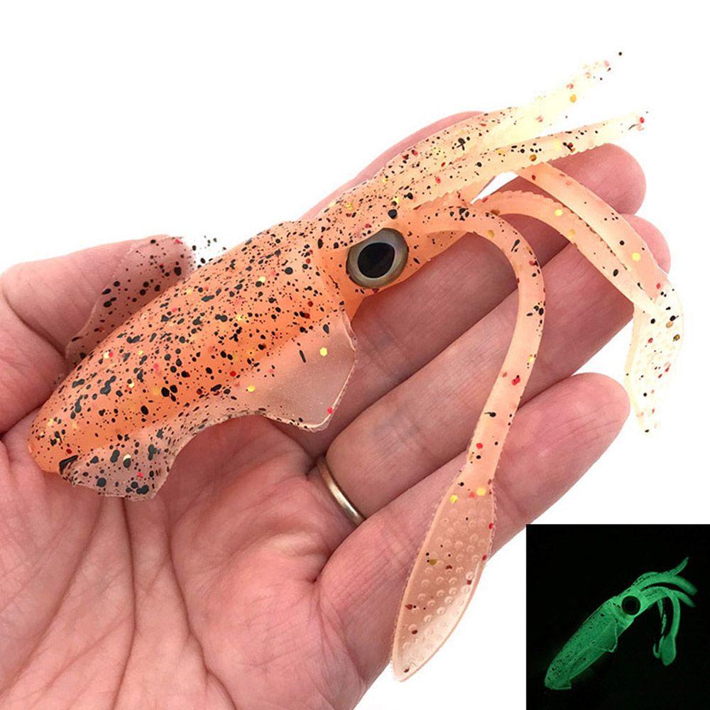 Buy Soft Silicone Artificial Fishing Tackle Long Tail Squid Skirt Lure ...