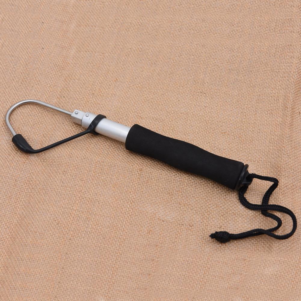Buy Telescopic Sea Fishing Gaff Stainless Aluminum Alloy Spear Hook ...
