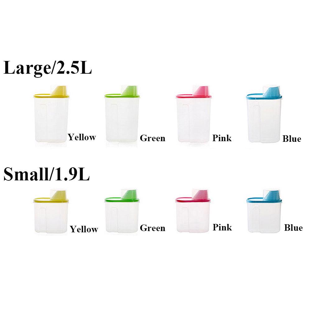 Buy New Easy-pouring Food Case Organization Grain Bean Kitchen ...