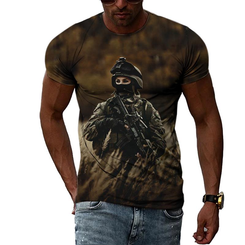Buy Special Forces Design Graphic T Shirts Fashion Personality Military ...