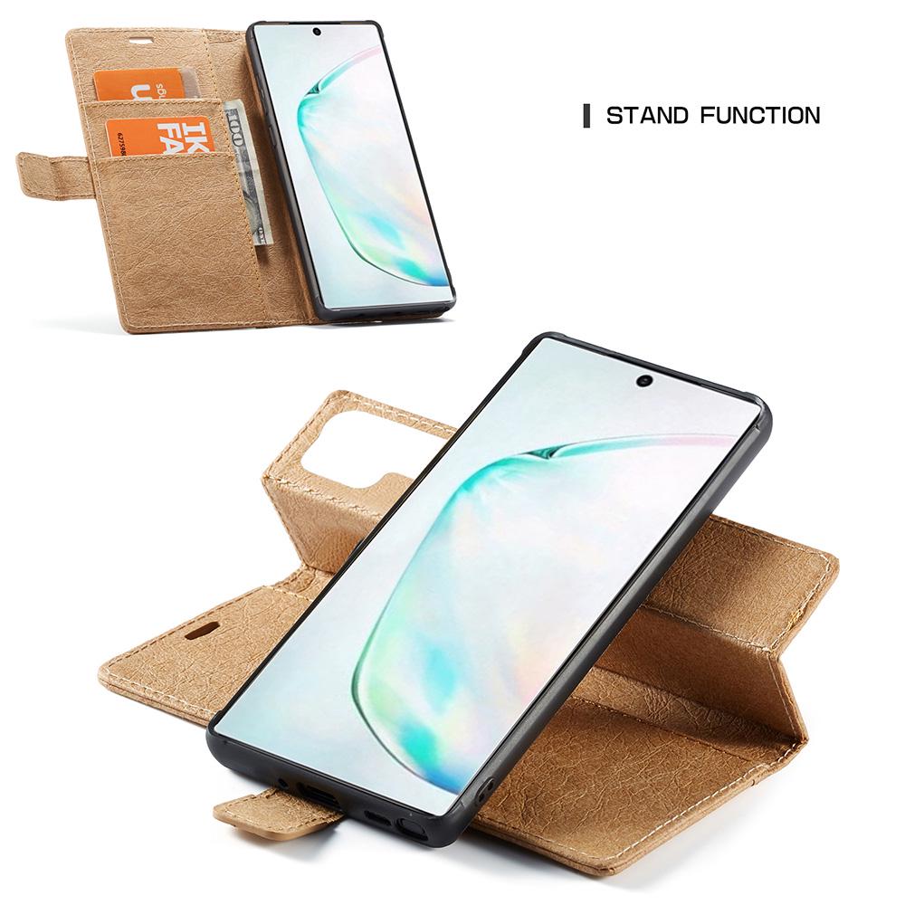For Samsung Note 10 Plus Removable Flip Case Magnetic Wallet Style Cell ...