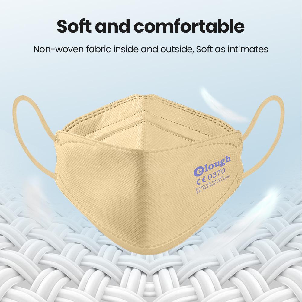 Buy Elough 10-200PCS FFP2 Colorful KN95 Face Mask Anti-fog Dust ...