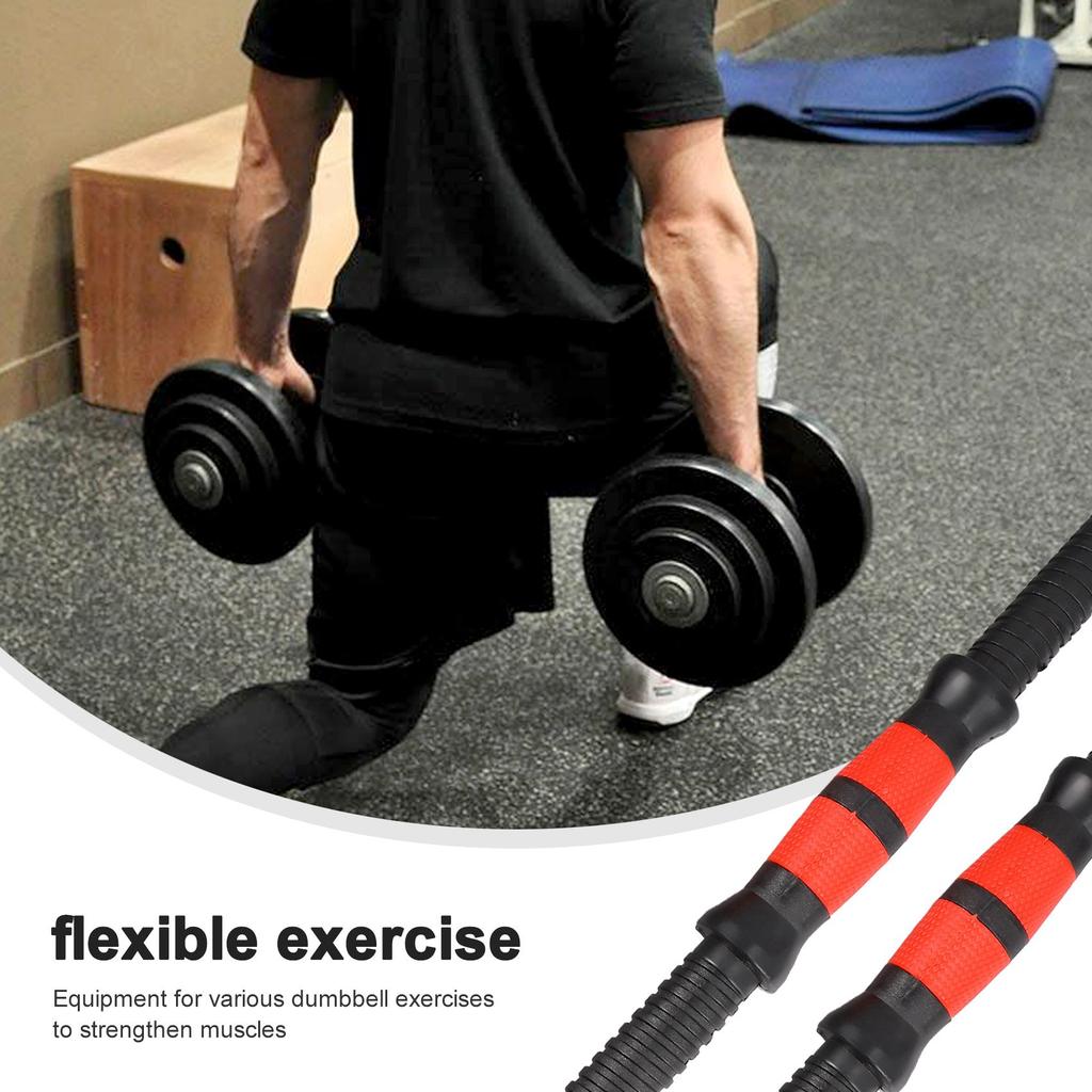 Buy 2Pcs Dumbbell Bars Durable Prime Dumbbell Handle Barbell Handle ...
