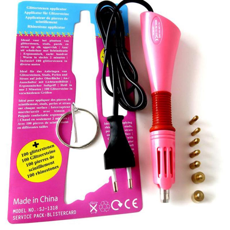 Buy 7-in-1 Iron-on Hotfix Applicator Set Wand Crystal Gem Rhinestone ...