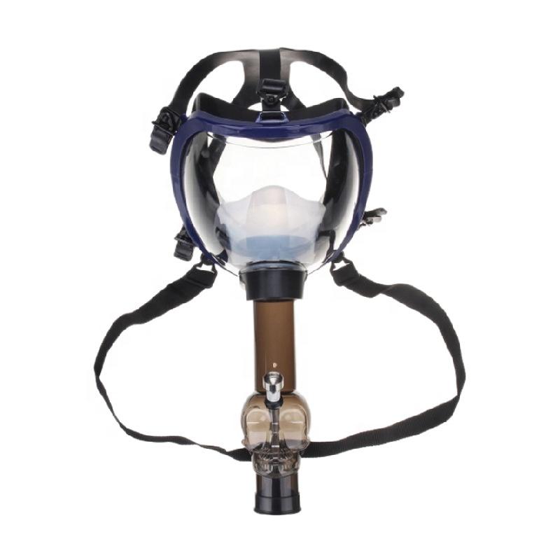 Buy Silicone Protective Mask Solid Gas Mask With Water Pipe Without ...