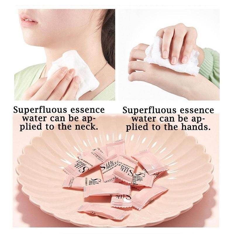 Buy 100pcs/box Compressed Silk Mask Invisible Silk Dry Mask Paper Ultra ...