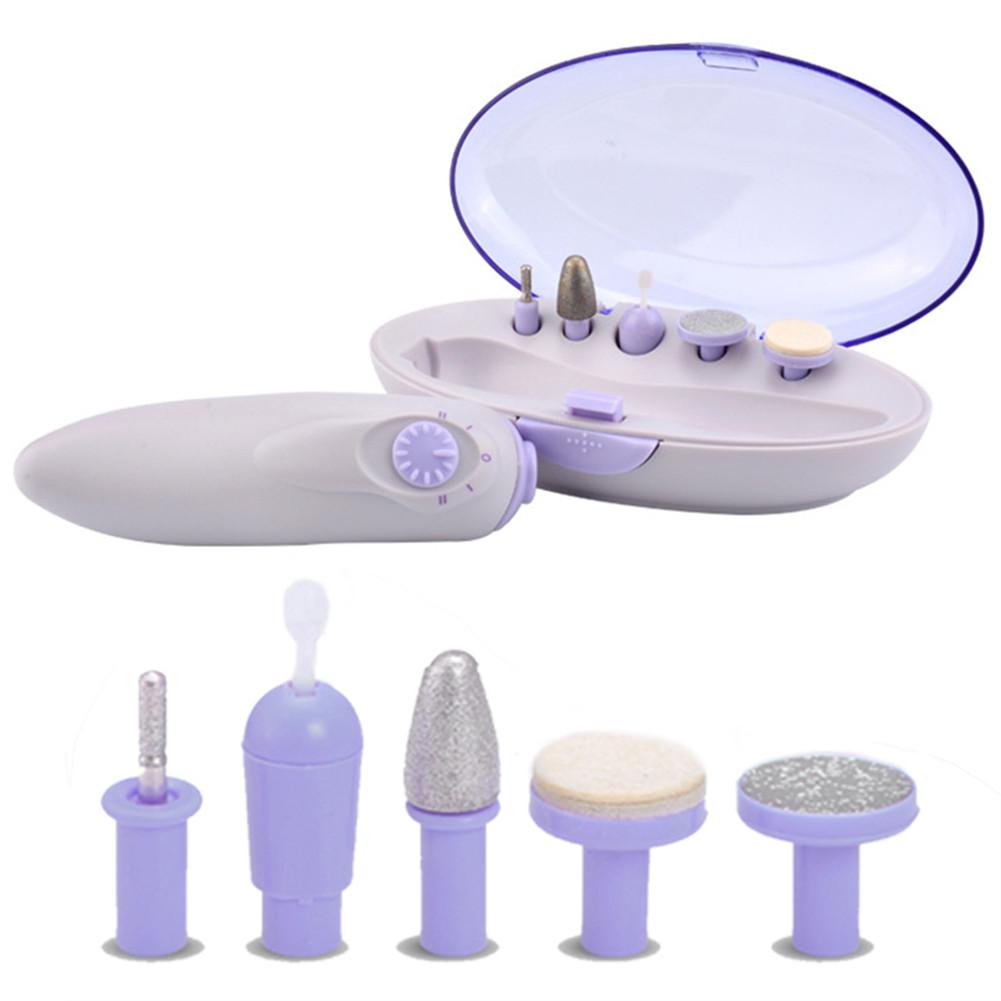 Buy Electric Manicure Pedicure Kit Multifunctional Tools Set Cordless ...