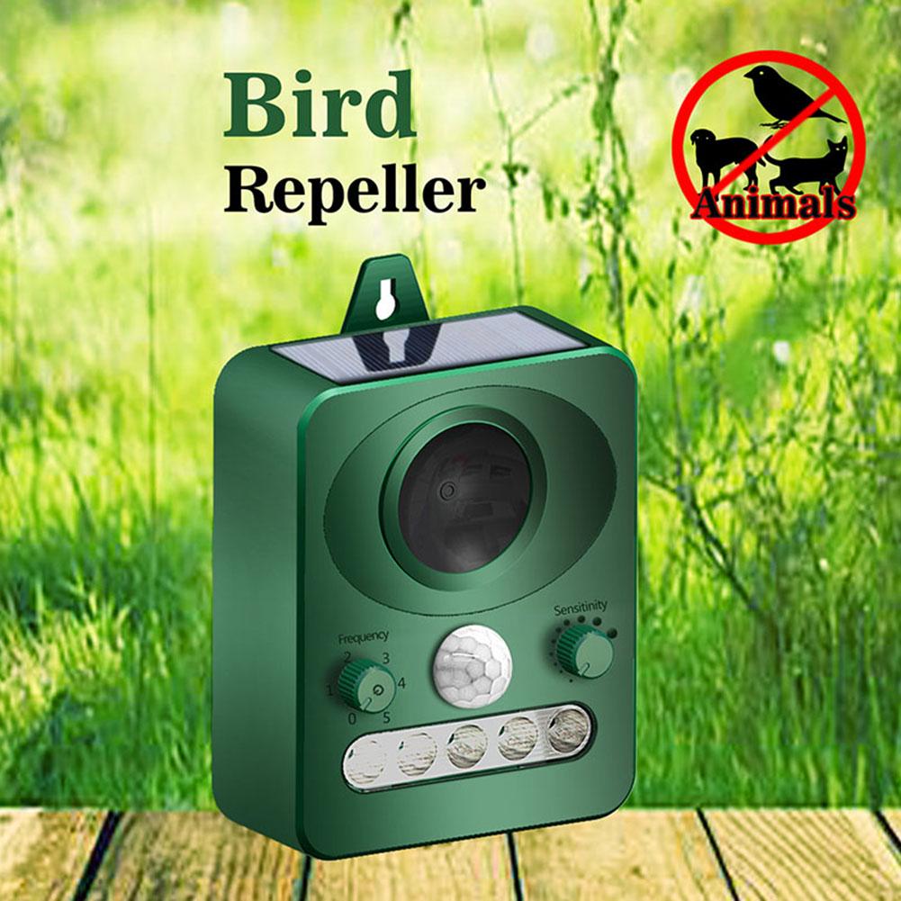 Buy WOW My Garden Outdoor Ultrasonic Solar Pest Repeller Infrared ...