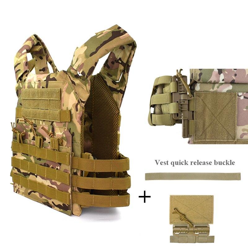 Buy Hunting Tactical Body Armor JPC Molle Plate Carrier Vest Outdoor CS Game Paintball Airsoft ...