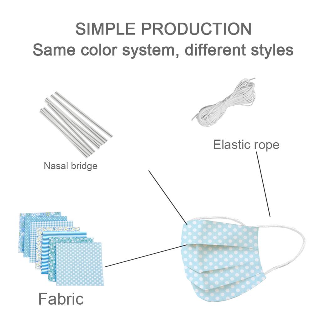Buy TS Face Cover Material DIY Self-Made Face Cover Material Set DIY ...