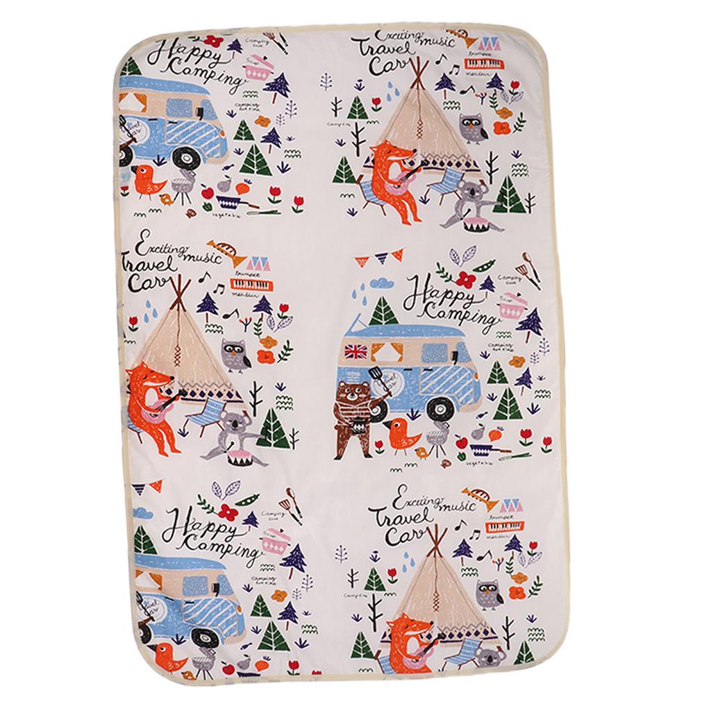 Buy Baby Bedding Cover Diaper Changing Pad Nappy Mat Waterproof Fox ...