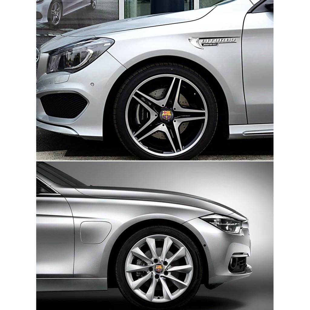 Buy 4pcs/set 56mm Car Wheel Center Hub Cap Sticker Auto Tire Emblem ...