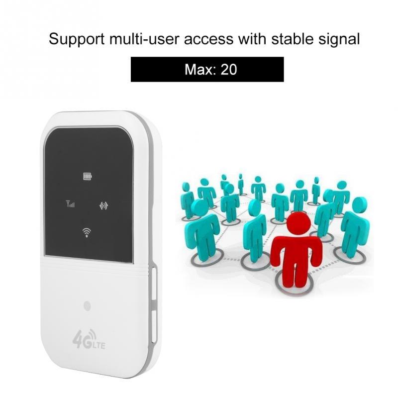 Buy 4G Wireless Router LTE WIFI BOX Portable WIFI USB Charging Router ...