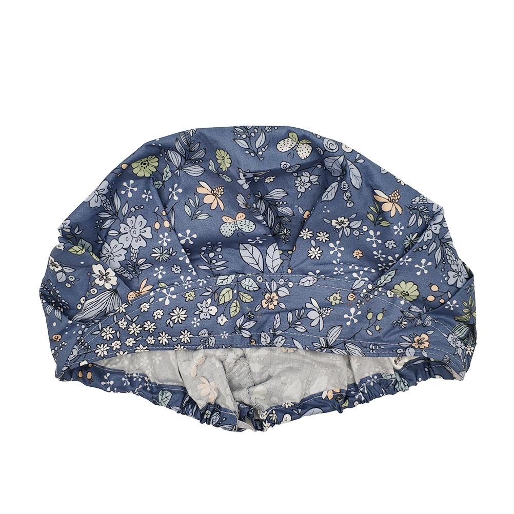 Buy Sweat Absorbing Hat Fashion Cap Elastic Strap Gypsophila Printed ...