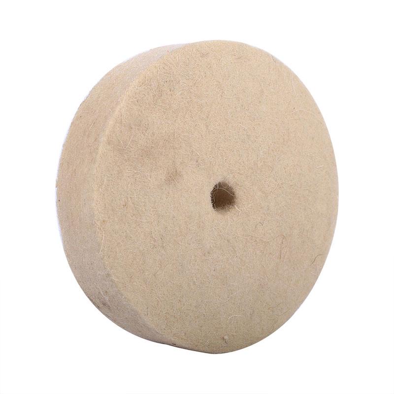 Buy 1 Pcs Durable Wool Felt Polishing Buffing Wheel Jade Metal Mirror ...