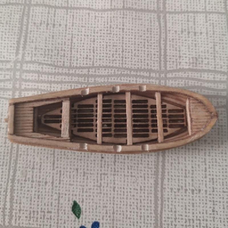 Buy Scale 1/100 Halcon Ship Mini lifeboat wooden model kits Ship model ...