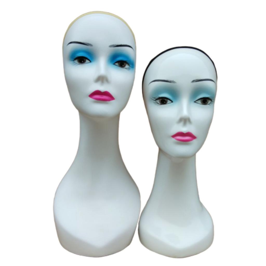 Stable Female Mannequin Head Wig Hat Jewelry Headphone Display Stand ...