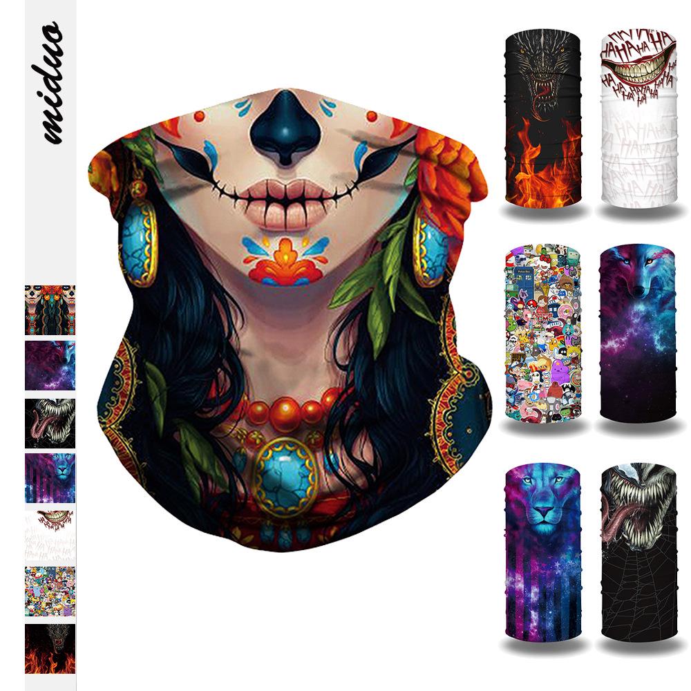 Multifunctional Magic Turban Outdoor Scarf Bike Motorcycle Helmet Neck ...